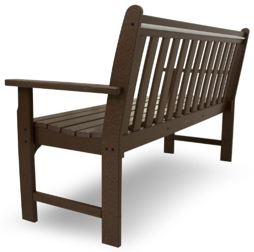 POLYWOOD GNB60MA Vineyard 60" Bench, Mahogany