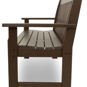 POLYWOOD GNB60MA Vineyard 60" Bench, Mahogany