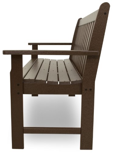 POLYWOOD GNB60MA Vineyard 60" Bench, Mahogany