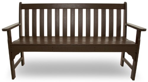 POLYWOOD GNB60MA Vineyard 60" Bench, Mahogany