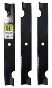 maxpower 561149b 3 blade set for 54″ cut bad boy mowers, replaces oem no. 038-0005-00, black