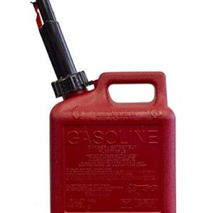 Quick-Flow Spout Midwest Can 1210 Auto Shut Off Gasoline Can - 1 Gallon