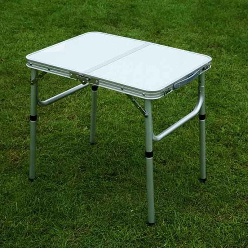 DOUBAO Foldable Portable Table Outdoor Furniture Picnic Computer Bed Tables Light Folding Desk Aluminium Alloy