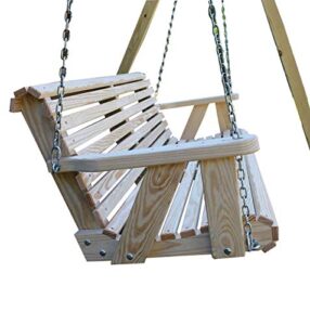 roll back amish heavy duty 800 lb 5ft. porch swing- made in usa