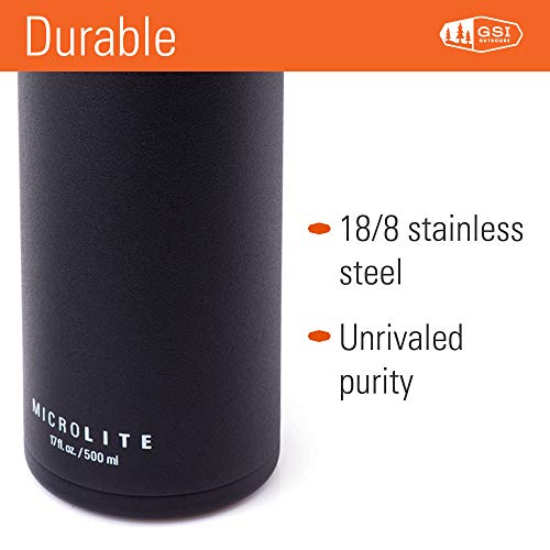 GSI Outdoors Glacier Stainless Microlite 500 Insulated Flask