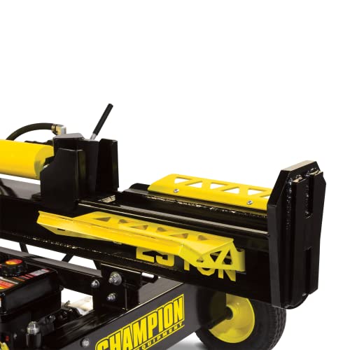 Champion Power Equipment 100326-1 25-Ton Horizontal/Vertical Full Beam Gas Log Splitter, Black