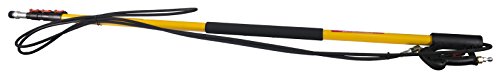 B E PRESSURE 85.206.424L Telescoping Wand, 4-Stage, 24' Length, 4000 psi, 200 Degree F, 8.0 GPM, Black/Yellow