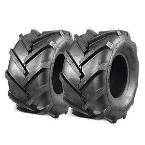 maxauto 2 pcs 18x9.50-8 lawn mower tractor tires 18x9.50x8 very wide 6 ply rated p328