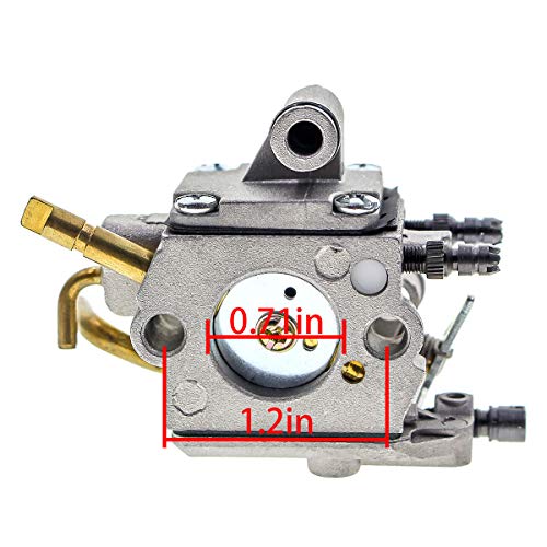 AUTOKAY 1137-120-0650 Carburetor Fits for Stihl MS192 MS192T MS192TC Chainsaw Carb Replace Zama C1Q-S258 with Fuel Line Filter Spark Plug Tune-up Kits