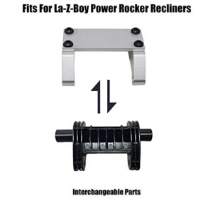 AUGSMIAR Metal Drive Toggle and Clevis Mount Fit La-Z-Boy/Lazyboy Power Recliners.Set Includes 4 Elastic Wear Bushings.Fits for La-Z-Boy Power Rocker Recliners.