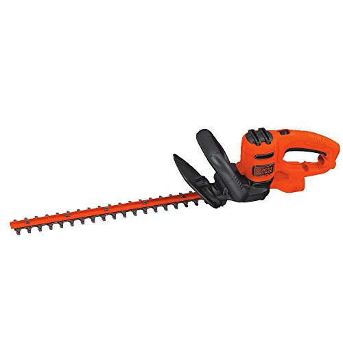 BLACK+DECKER Hedge Trimmer with Safety Eyewear, Lightweight, Clear Lens (BEHT200 & BD250-1C)