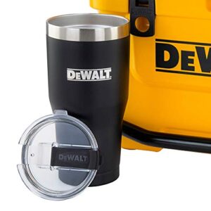 Dewalt DXC1013B 10 Quart Roto-Molded Lunchbox Cooler/ 10 Quart Ice Pack Cooler/ 30 oz. Black Tumbler Combo