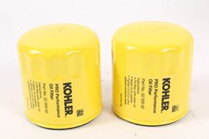 kohler (2 pack) 52 050 02-s1 engine oil filter extra capacity for m18 – m20, cv11 – cv16, ch11 – ch16, lv560 – lv675, cv460 – cv490