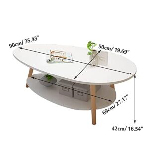 LIRUXUN White Coffee Table Stand Set Nordic Table Laptop Minimalist Mesas Bajas Wooden Side Table