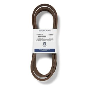 husqvarna 532130969 v-belt drive replacement for lawn tractors, brown