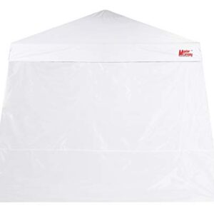 MASTERCANOPY Canopy Sidewall for 10x10 Slant Leg Canopy Tent 1pc White