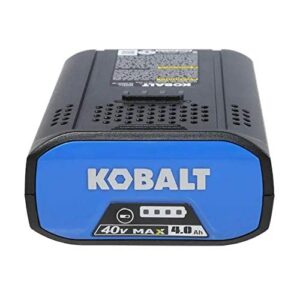 kobalt 40-volt 4-amps 4.0ah rechargeable lithium ion (li-ion) cordless power equipment battery