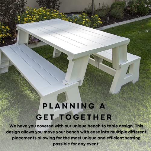 NEW Convert-A-Bench (White)