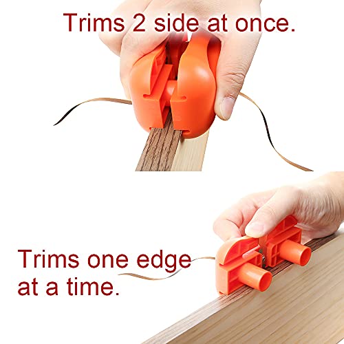 O'SKOOL Two Way Easy-to-Use Double Edge Banding Trimmer for Trimming in Both Directions