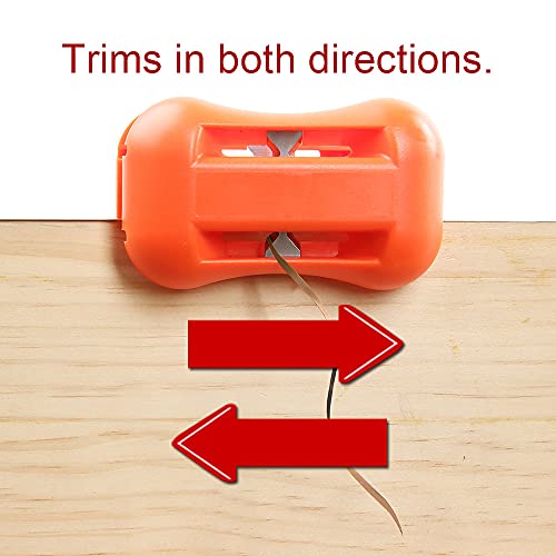 O'SKOOL Two Way Easy-to-Use Double Edge Banding Trimmer for Trimming in Both Directions