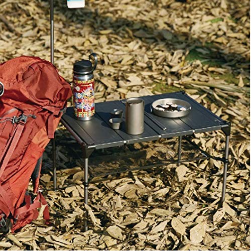 DOUBAO Portable Folding Table Camping Hiking Desk Traveling Outdoor Picnic Aluminium Alloy Foldable