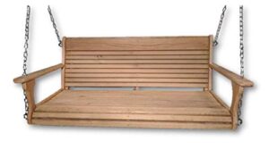 wood tree swings-cypress porch swing/wood porch swing/usa made/wooden swing