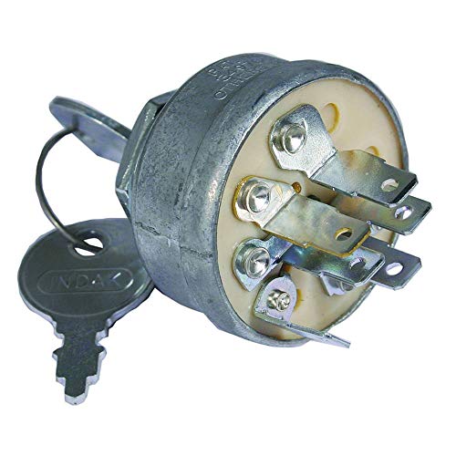 Stens New Indak Ignition Switch 430-334 Compatible with Exmark Lazer Z and Lazer Z XP with 60" and 72" Deck, Toro Z500 Series Z Master with 60" and 72" Deck 103-0206, 104-2541, 109-4736, 88-9830