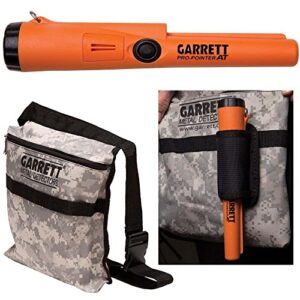 garrett pro pointer at metal detector waterproof propointer with garrett camo pouch