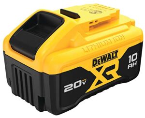 dewalt dcb210 20v max xr® 10.0ah lithium ion battery