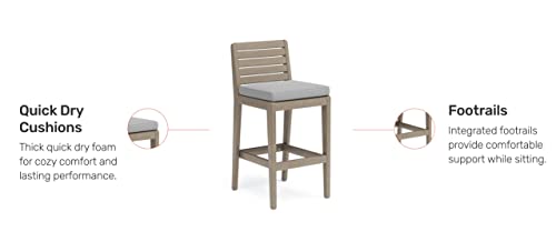 Homestyles Sustain Outdoor Barstool