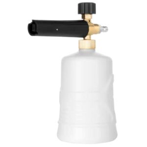 Active Premium Foam Cannon for Pressure Washers - Thick Soap Dispenser with 1/4" Quick Connect (Brass Head)