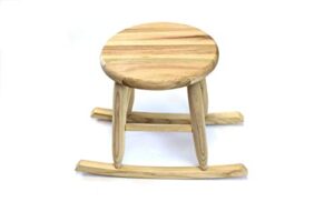 dixie seating garland wood garden stool no. 1514 natural