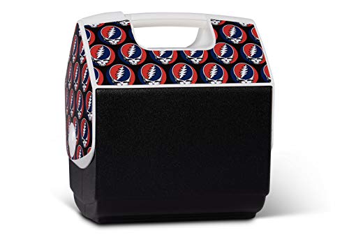 Igloo Limited Edition Grateful Dead Steal Your Face Playmate Pal 7 Qt Cooler, Multi