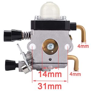 Hipa C1Q-S97 FS38 FS55R Carburetor for STIHL FS55 FS55R FS38 FS45 FS46 KM55 HL45 FS45L FS45C FS46C FS55C FS55RC String Trimmer Weed Eater Parts