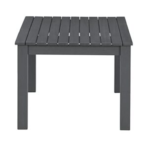 Signature Design by Ashley Fynnegan Outdoor Loveseat with Table, Gray