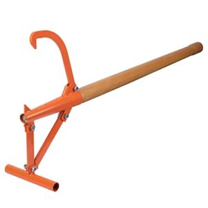 timberjack wood log lifter 49″ wood handle , steel timberjack ,heavy-duty steel log jack