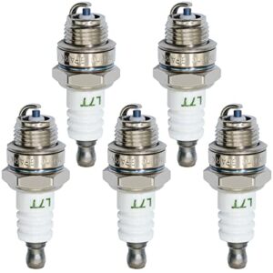 ibroprat 5pcs ngk bpmr7a l7t spark plugs bpm7a bm6a rcj6y rcj7y wsr5f sparkplug for 2-stroke small engine 33cc husqvarna 43cc 47cc 49cc 52cc chainsaw lawn mover trimmer blower saw strimmer brushcutter