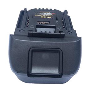 DM18M Battery Adapter for Dewalt 20V Convert to for Makita 18V Lithium BL1830 BL1840 BL1850 14.4V-18V Battery