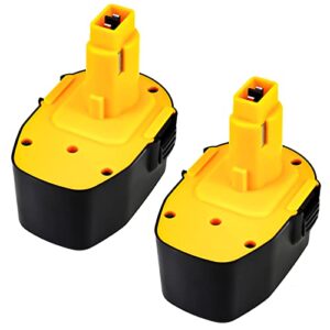 zuliati 14.4v 3.6ah replacement battery compatible with dewalt 14.4v battery dw9094 dw9091 de9038 de9091 de9092 de9094 de9502 cordless power tools