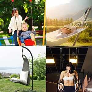 nodfosprr Hammock Spring Heavy Duty Swing Hanging Hook for Chair Porch Yoga Tree Sandbag,500lbs Weight Capacity…