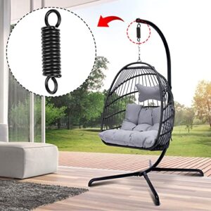 nodfosprr Hammock Spring Heavy Duty Swing Hanging Hook for Chair Porch Yoga Tree Sandbag,500lbs Weight Capacity…