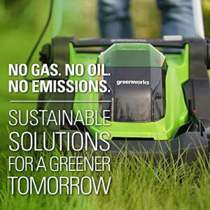 Greenworks 40V 17 inch Cordless Lawn Mower,Tool Only, MO40B01