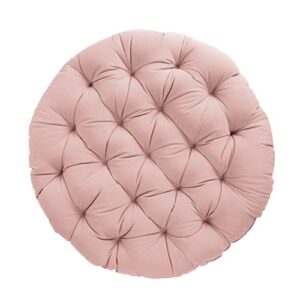 mozaic home papasan cushion, 48 in x 48 in x 4 in, blush pink