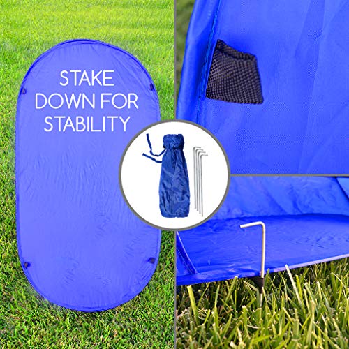 MYDEAL PRODUCTS Pop Up Dog Shelter Weather Resistant Doggy Tent for Shade and UV Sun Protection - Perfect for Yard, Camping, Beach and Outdoors!