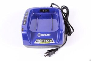 kobalt krc 60-06 40-volt lithium ion standard cordless power equipment battery charger