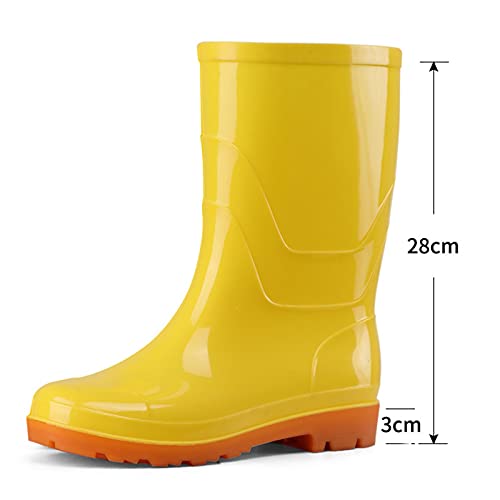 Women's Men's Garden Shoes Water Wear- Summer Shoes Rain Outdoor Boots Women's Work Shoes All Season for Man and Weather Proof