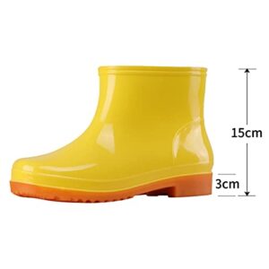 Garden Outdoor Boots Men's Shoes Summer Rain Women's Wear- Shoes Water Women's Baseball Rain Boots