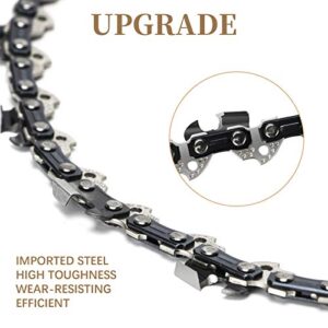 SENSILIN S57 16 Inch Chainsaw Chain, 3/8" LP Pitch .050" Gauge 57 Drive Links for Oregon, Echo 91PX57CQ / 91VG57CQ, Shindaiwa, Worx, Remington and More