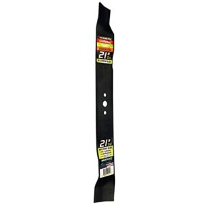 maxpower 331737b mulching blade for 21 in. cut craftsman, husqvarna, poulan mowers replaces oem #’s 165833, 175052, 406712, 532175064,black