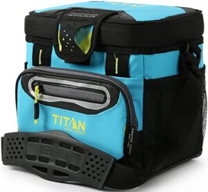 arctic zone titan deep freeze cooler – 9 can zipperless hardbody cooler – deep freeze insulation, hardbody liner, and smartshelf